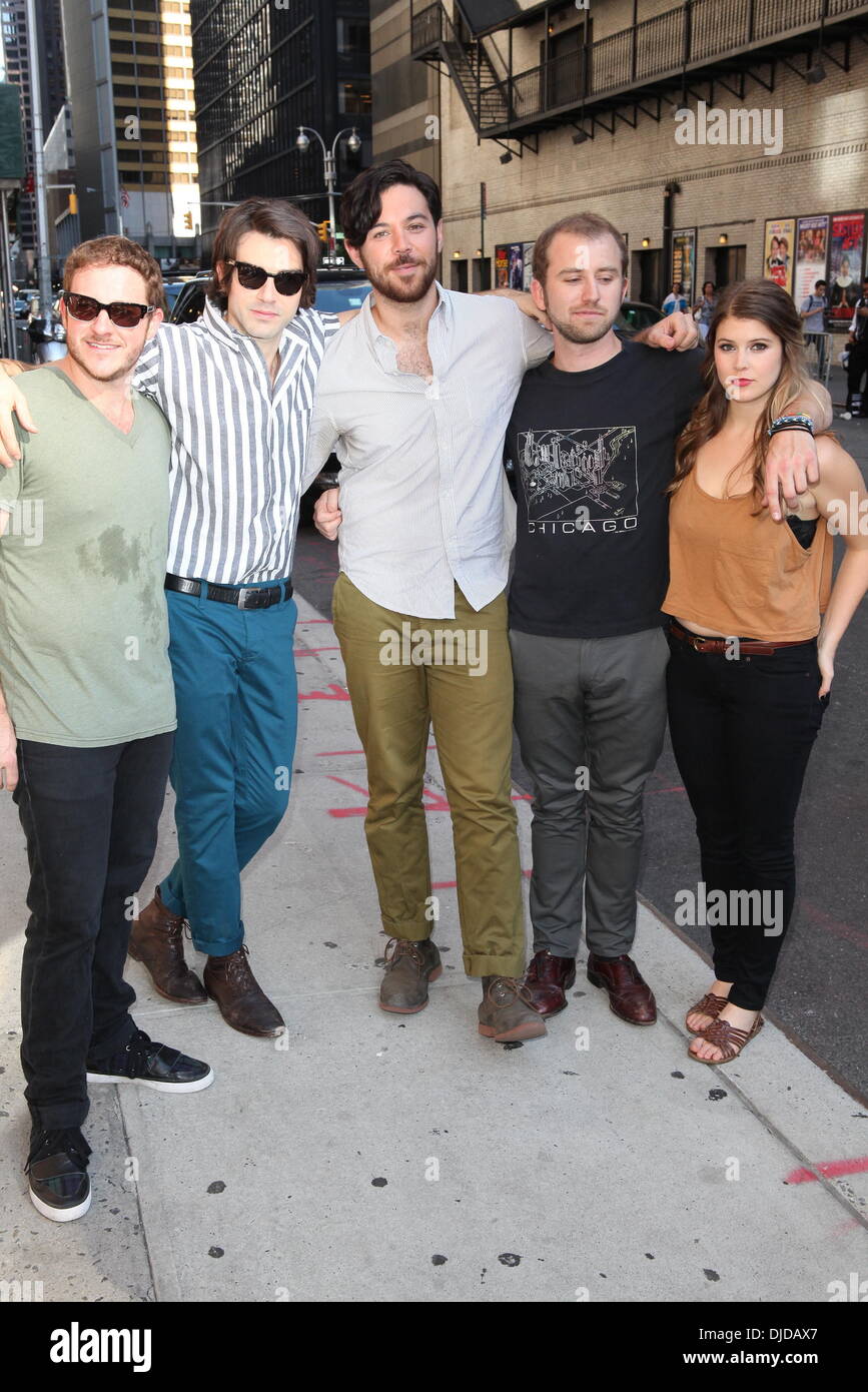 Milo Greene 'The Late Show with David Letterman' at the Ed Sullivan ...