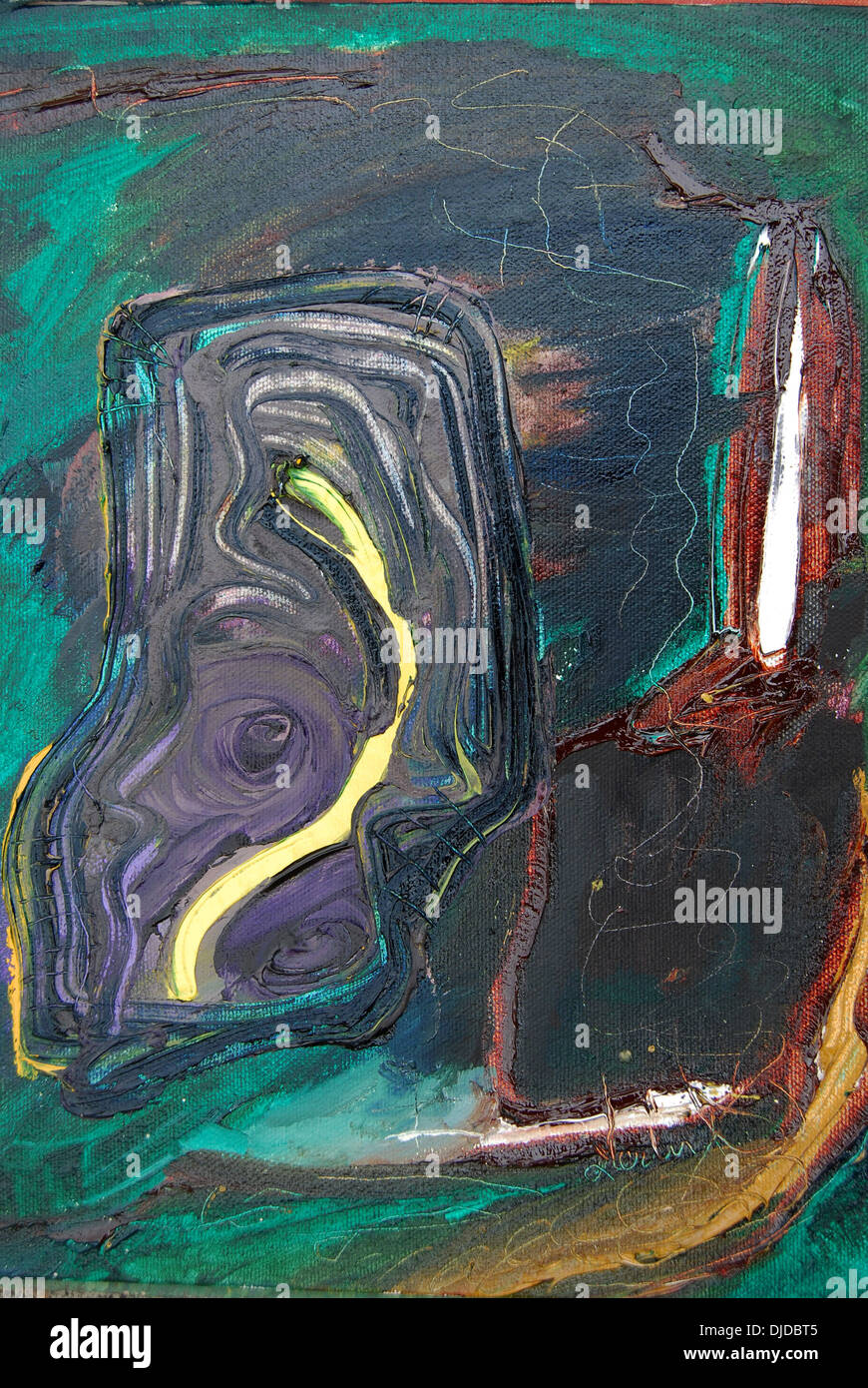 Love abstract expressionism hi-res stock photography and images - Alamy