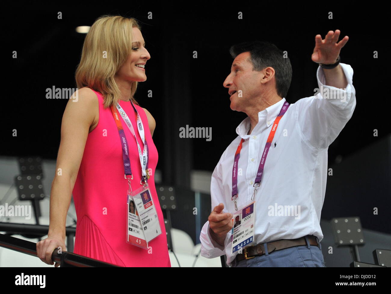Lord Sebastian Coe The Opening Ceremony of the London 2012 Olympic ...