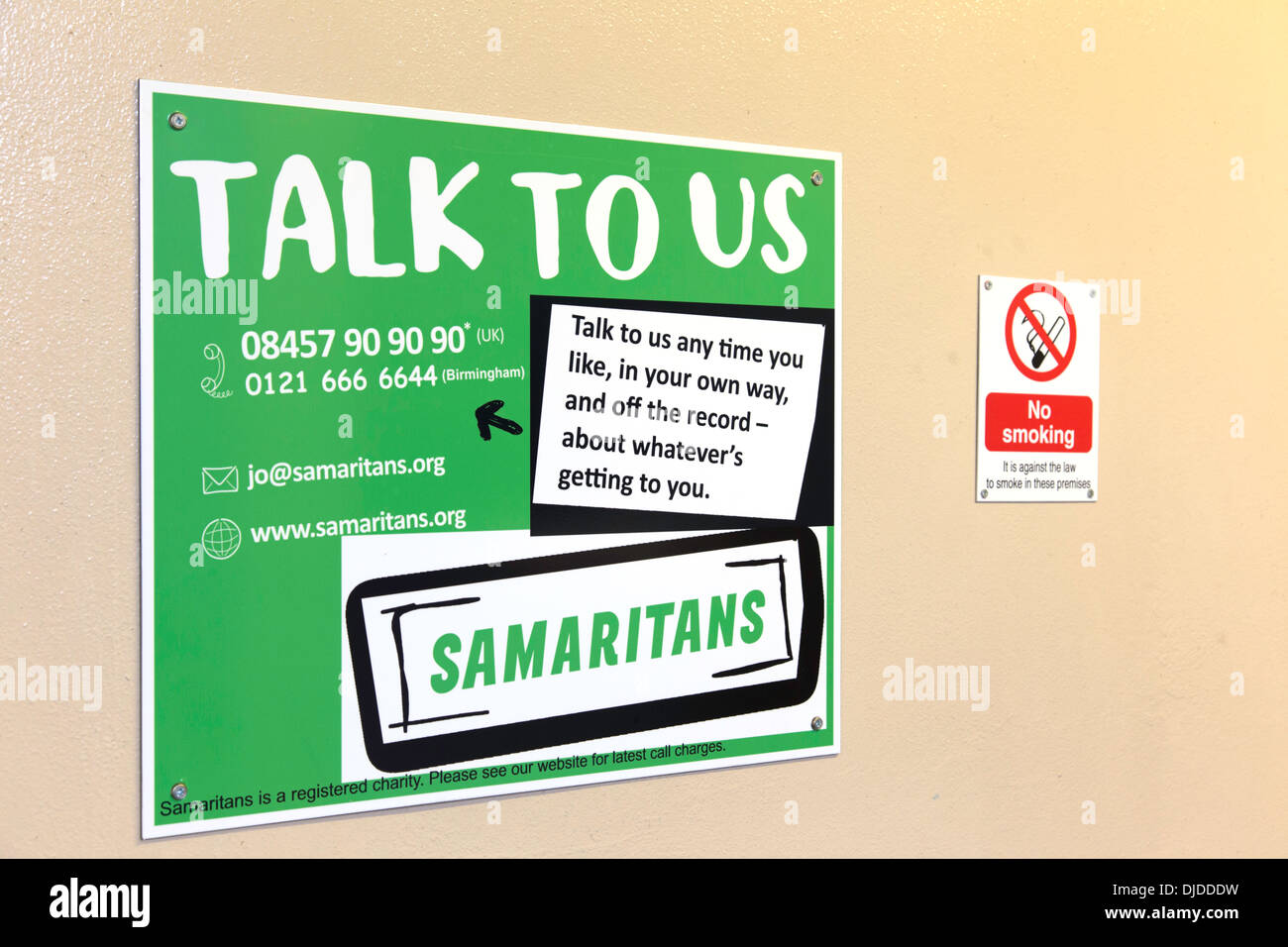 Samaritans poster hi-res stock photography and images - Alamy