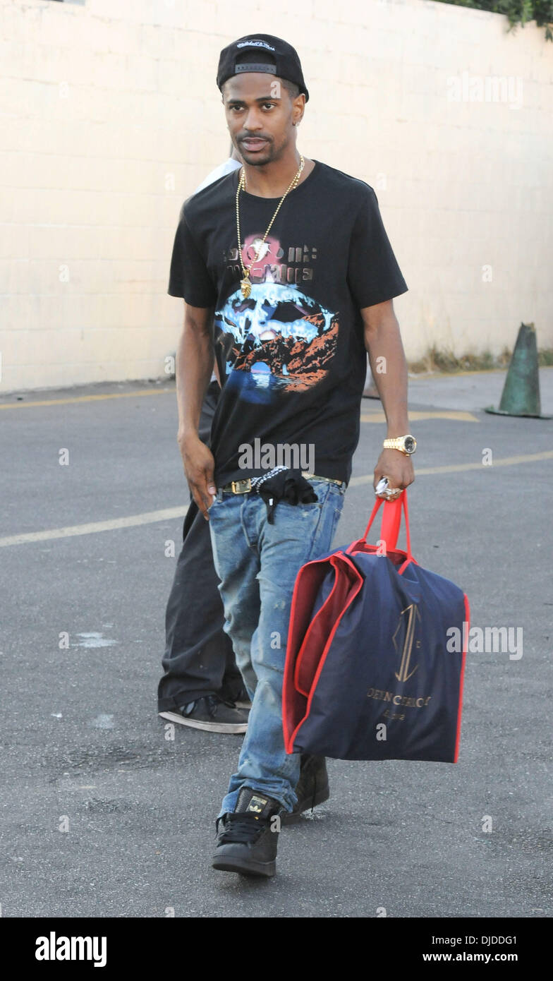 Rapper Big Sean is seen out and about in West Hollywood Los Angeles ...