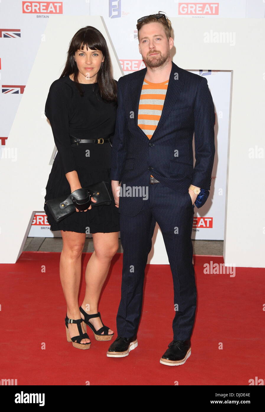 Ricky Wilson and girlfriend The UK's Creative Industries Reception ...