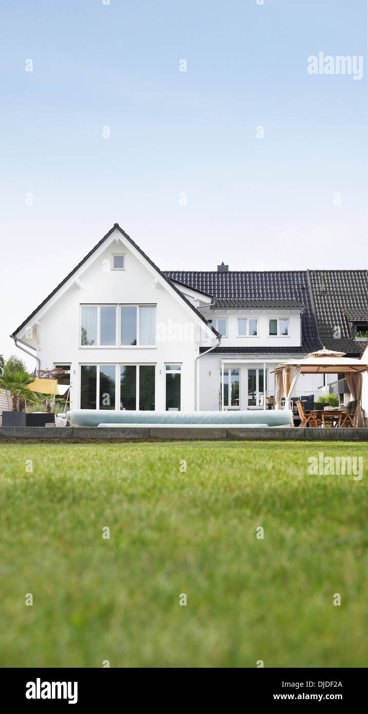 Germany, Cologne, Front view of villa Stock Photo - Alamy