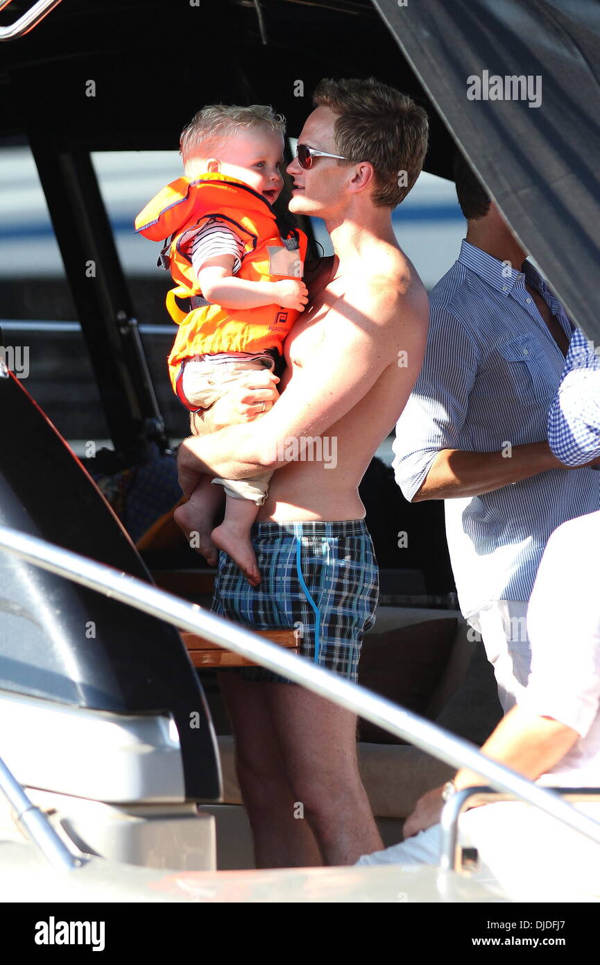 Gideon Scott and Neil Patrick Harris Neil Patrick Harris gives his son ...