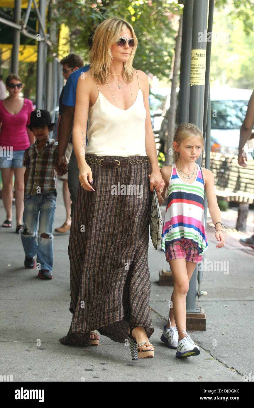 Heidi klum and leni samuel hi-res stock photography and images - Alamy
