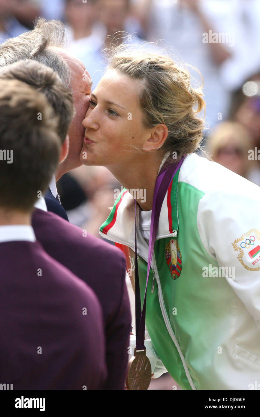 Victoria azarenka in wimbledon tennis hi-res stock photography and ...
