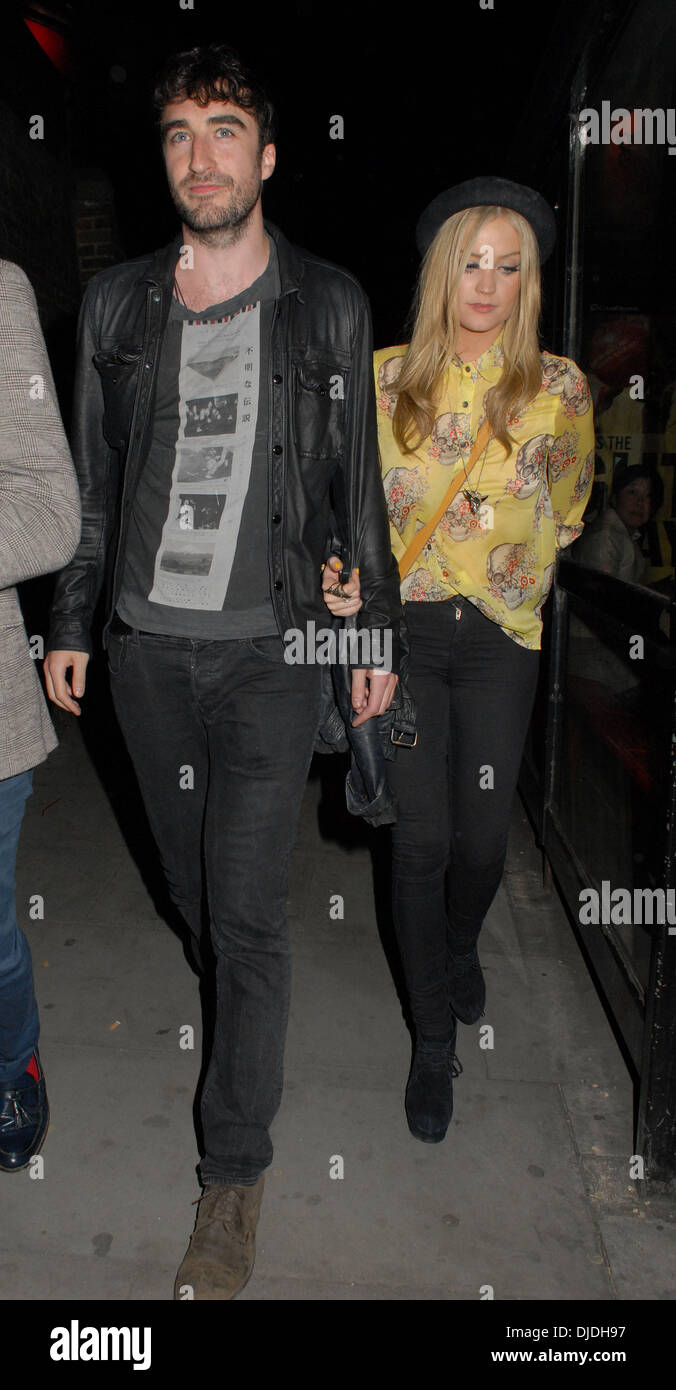 Danny O' Reilly and Laura Whitmore Celebrities leaving Jessie J's ...