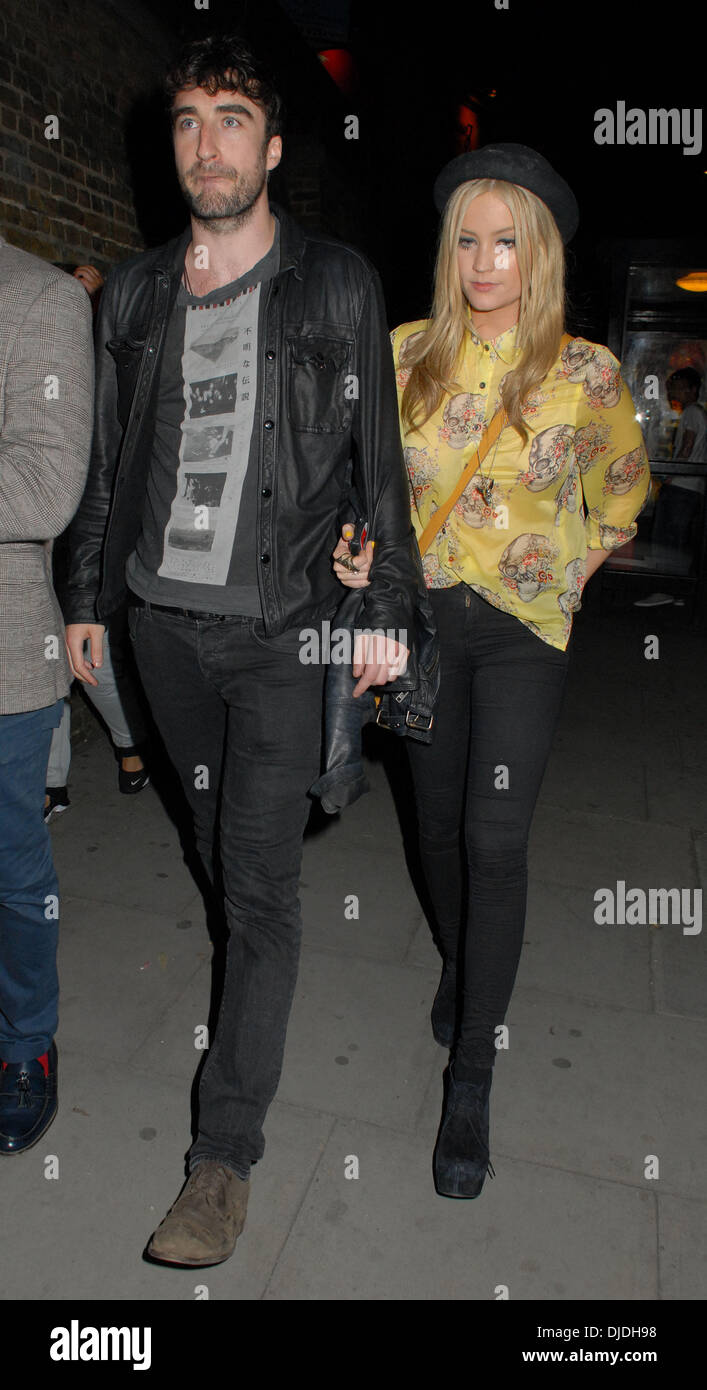 Danny O' Reilly and Laura Whitmore Celebrities leaving Jessie J's ...