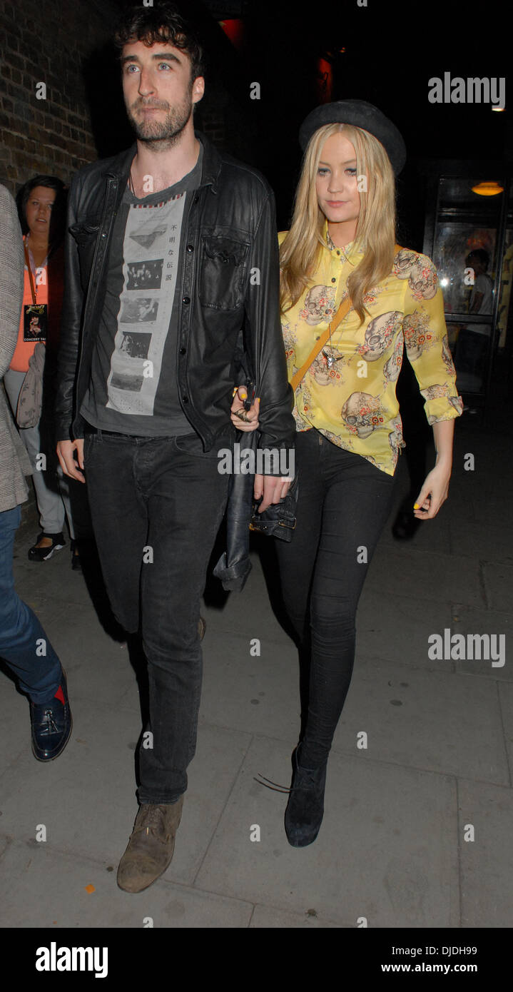 Danny O' Reilly and Laura Whitmore Celebrities leaving Jessie J's ...
