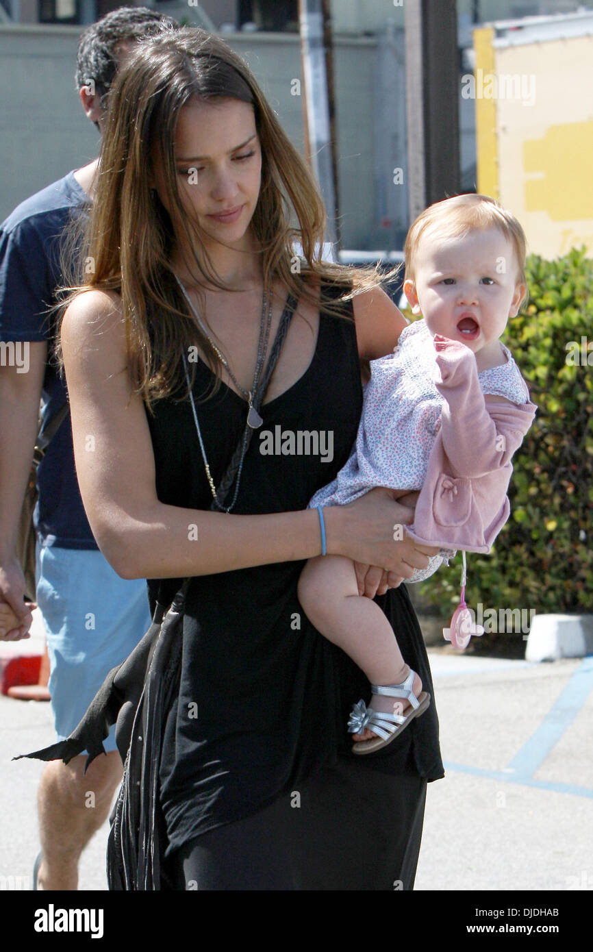 Jessica Alba and Haven Garner Warren Jessica Alba goes out to lunch ...