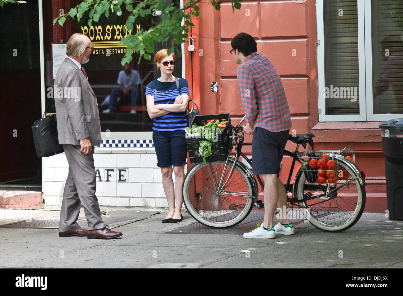 Jessica chastain on set new hi-res stock photography and images - Alamy