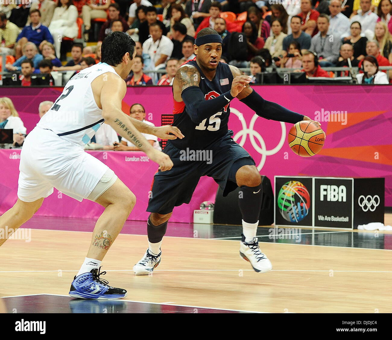 Carmelo Anthony for Team USA London 2012 Olympic Games - Men's ...