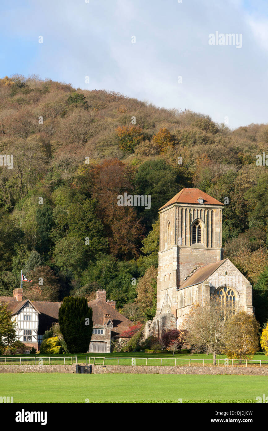 Little Malvern Priory, Malvern, Worcestershire, England, UK Stock Photo ...