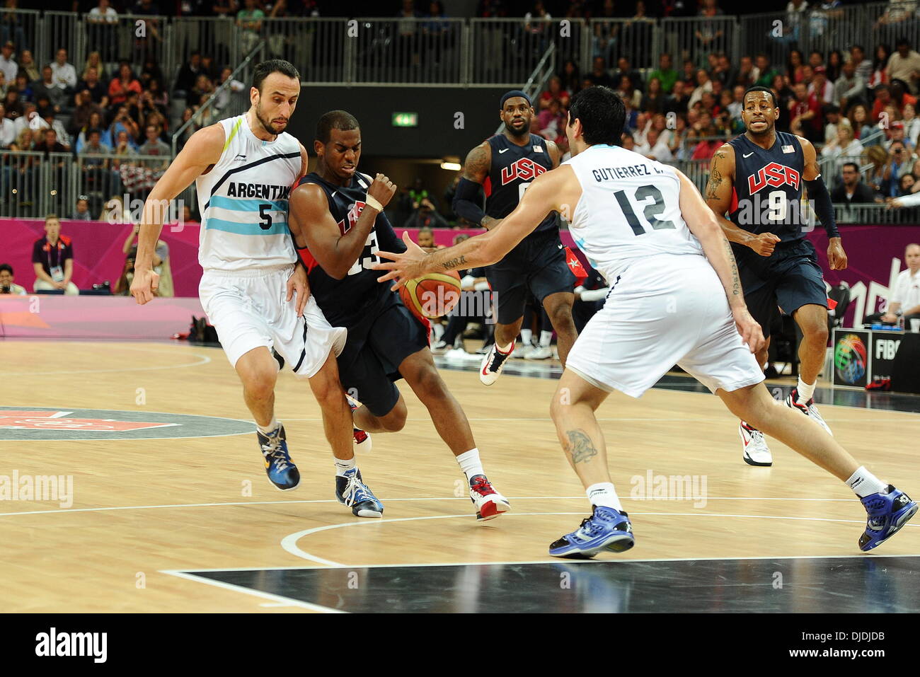 Chris Paul for Team USA London 2012 Olympic Games - Men's Basketball ...