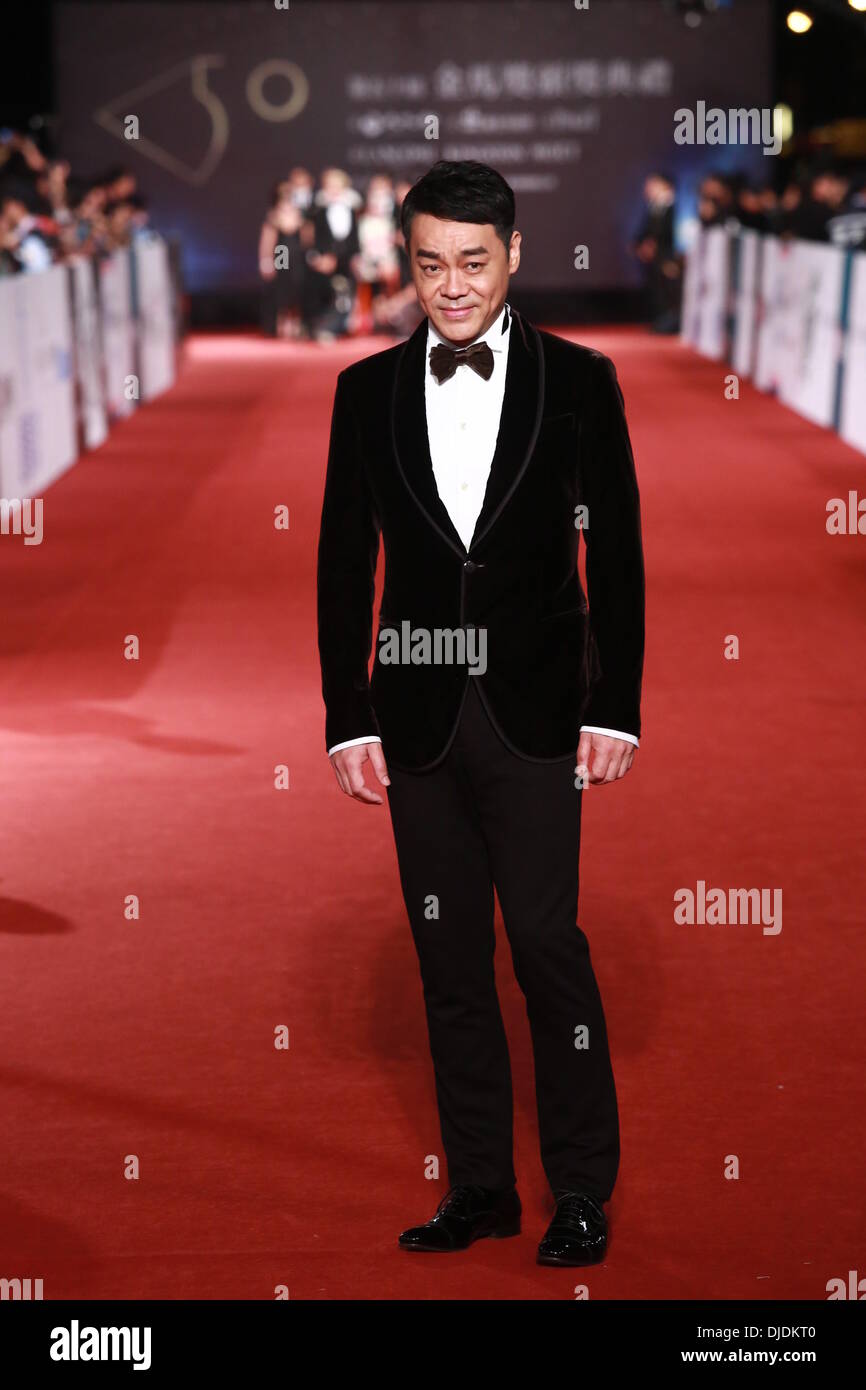 Taipei, China. 23rd Nov, 2013. Sean Andy arrives at the redcarpet of ...