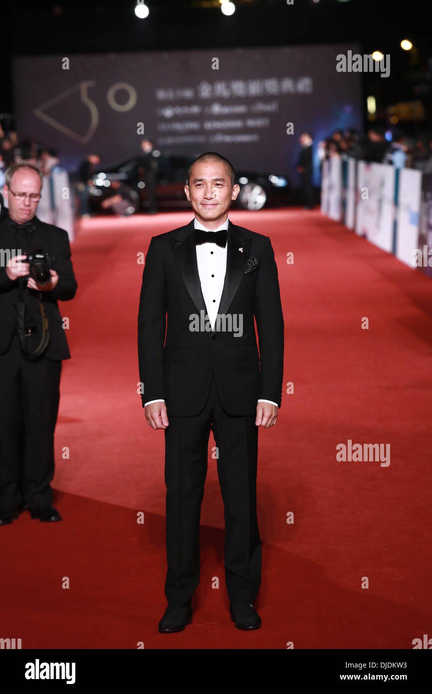 Taipei, China. 23rd Nov, 2013. Tony Leung arrives at the redcarpet of ...