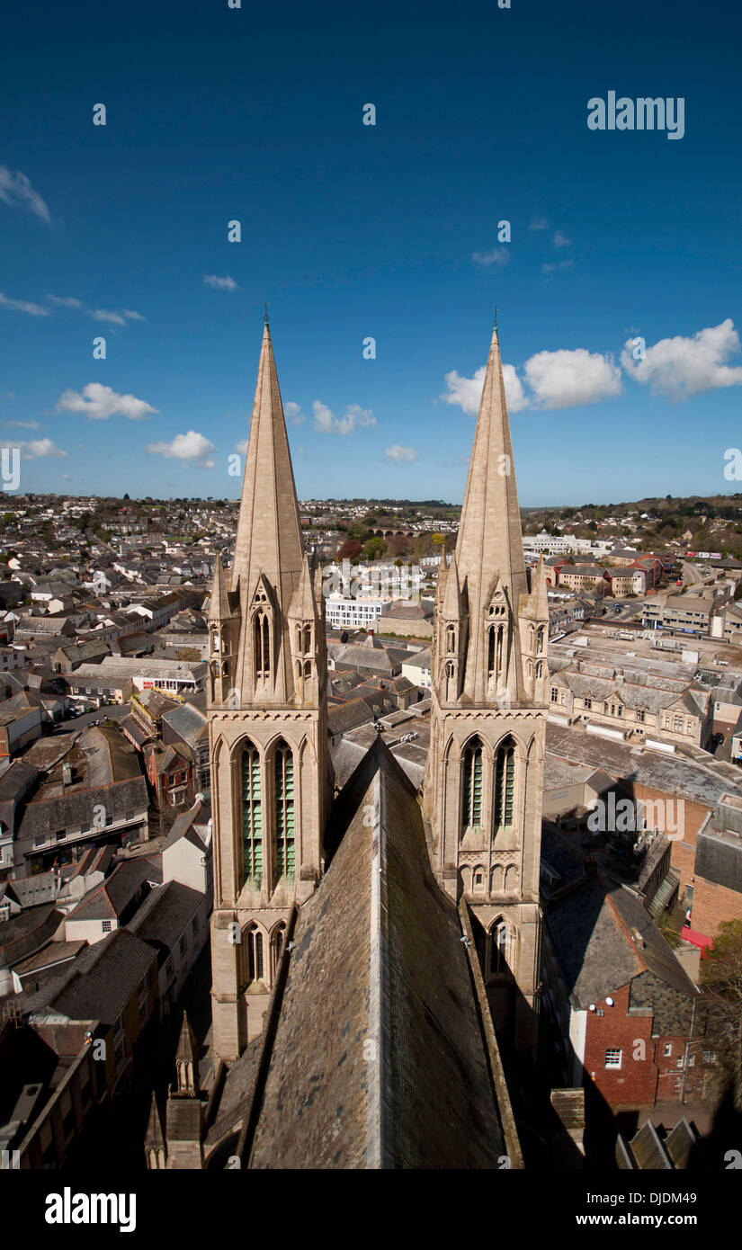 Truro Cathedral Cornwall Stock Photo - Alamy