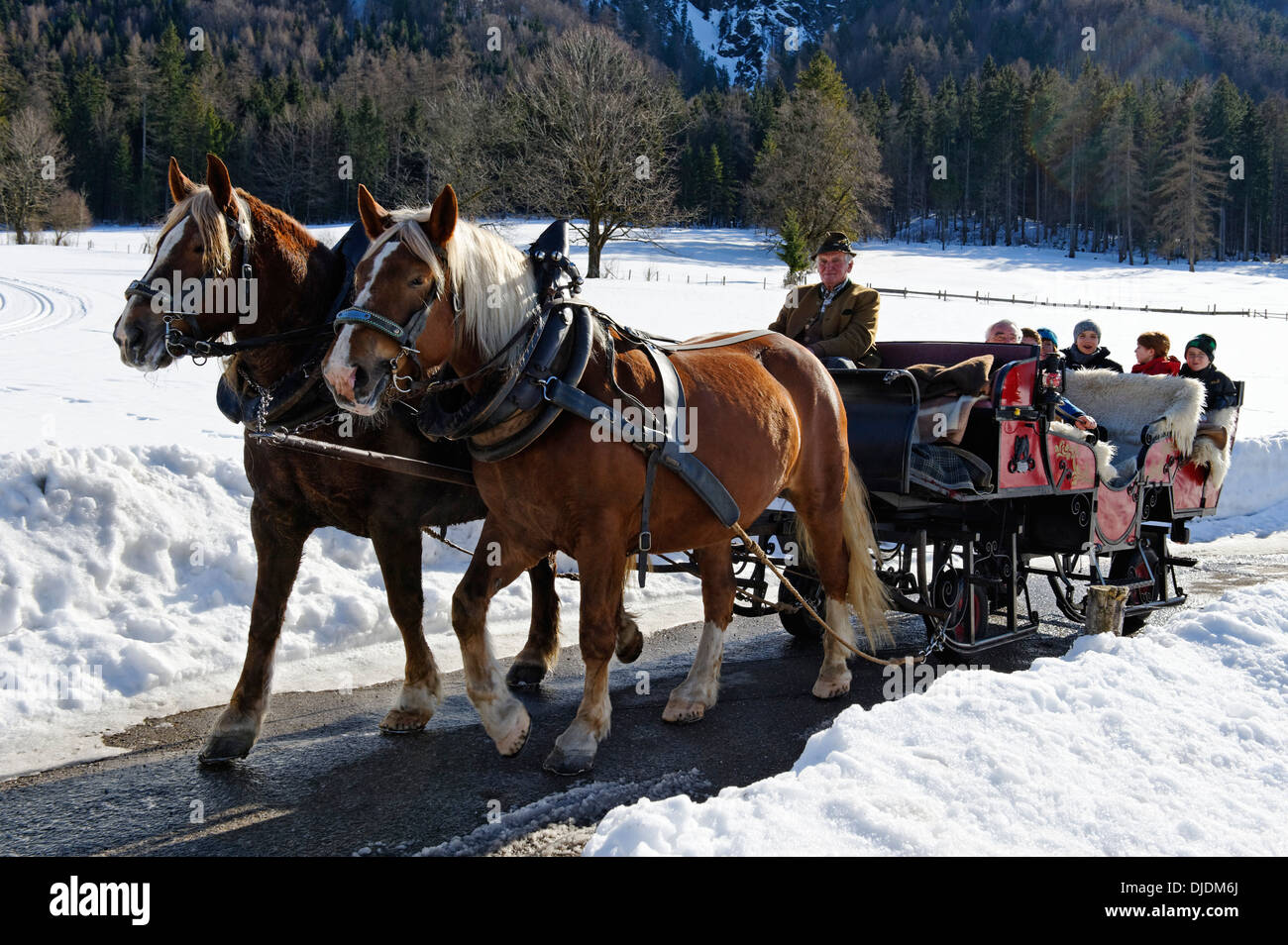 Sleigh ride hi-res stock photography and images - Alamy