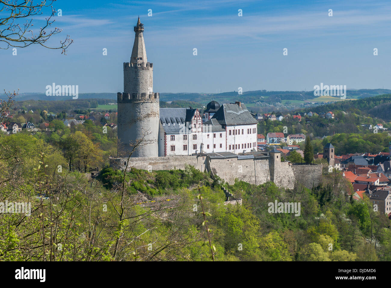 Osterburg Castle, Weida, Thuringia, Germany Stock Photo - Alamy