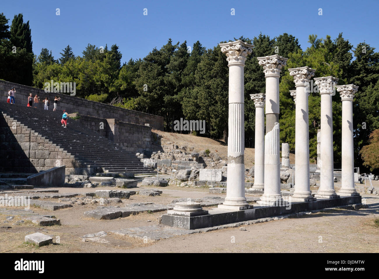 Asclepeion, Kos, Greece Stock Photo - Alamy