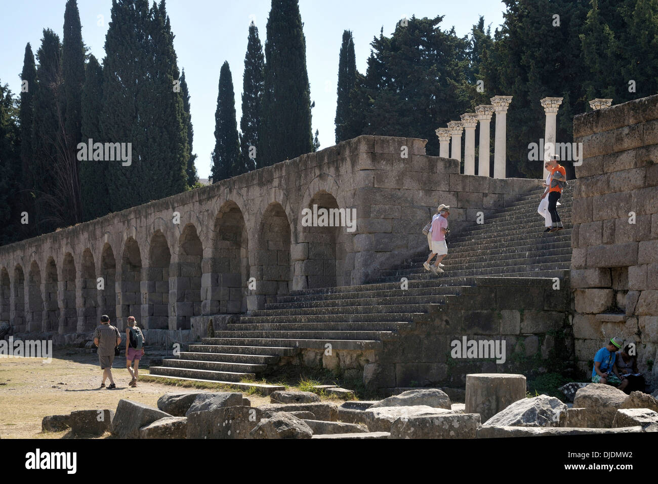 Asclepeion, Kos, Greece Stock Photo - Alamy