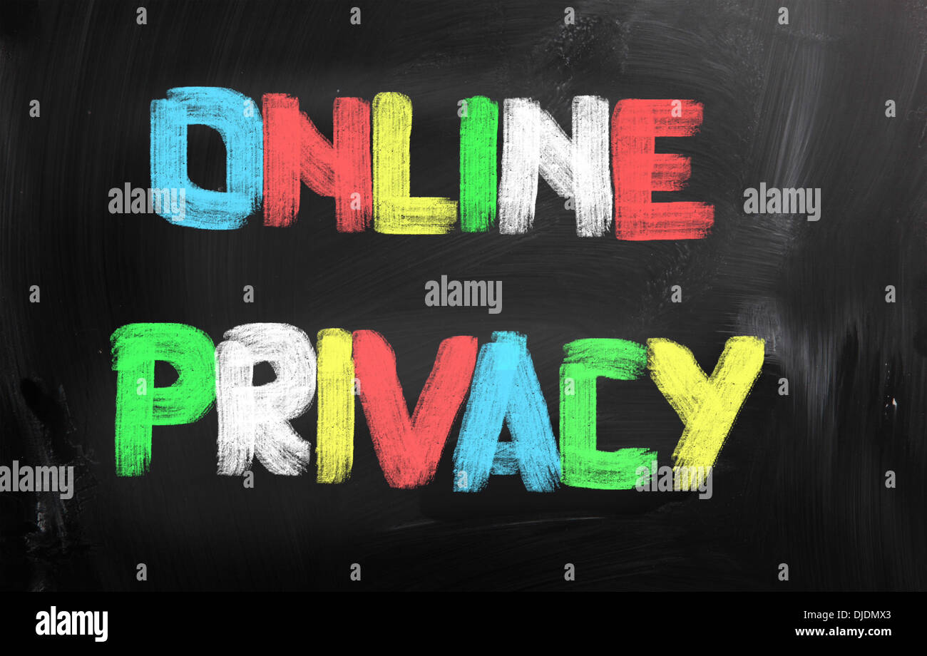 Online Privacy Concept Stock Photo - Alamy