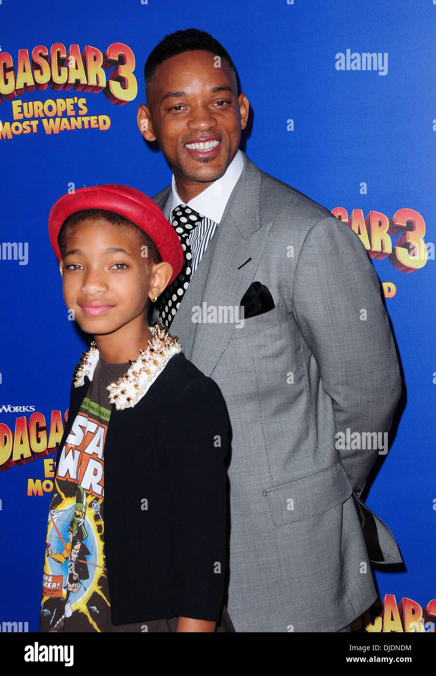Willow Smith and Will Smith, New York Premiere of Dreamworks Animation ...
