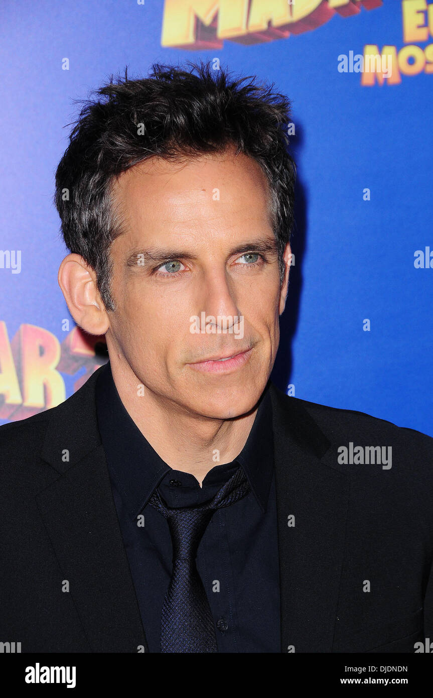 Ben Stiller, New York Premiere of Dreamworks Animation's Madagascar 3 ...