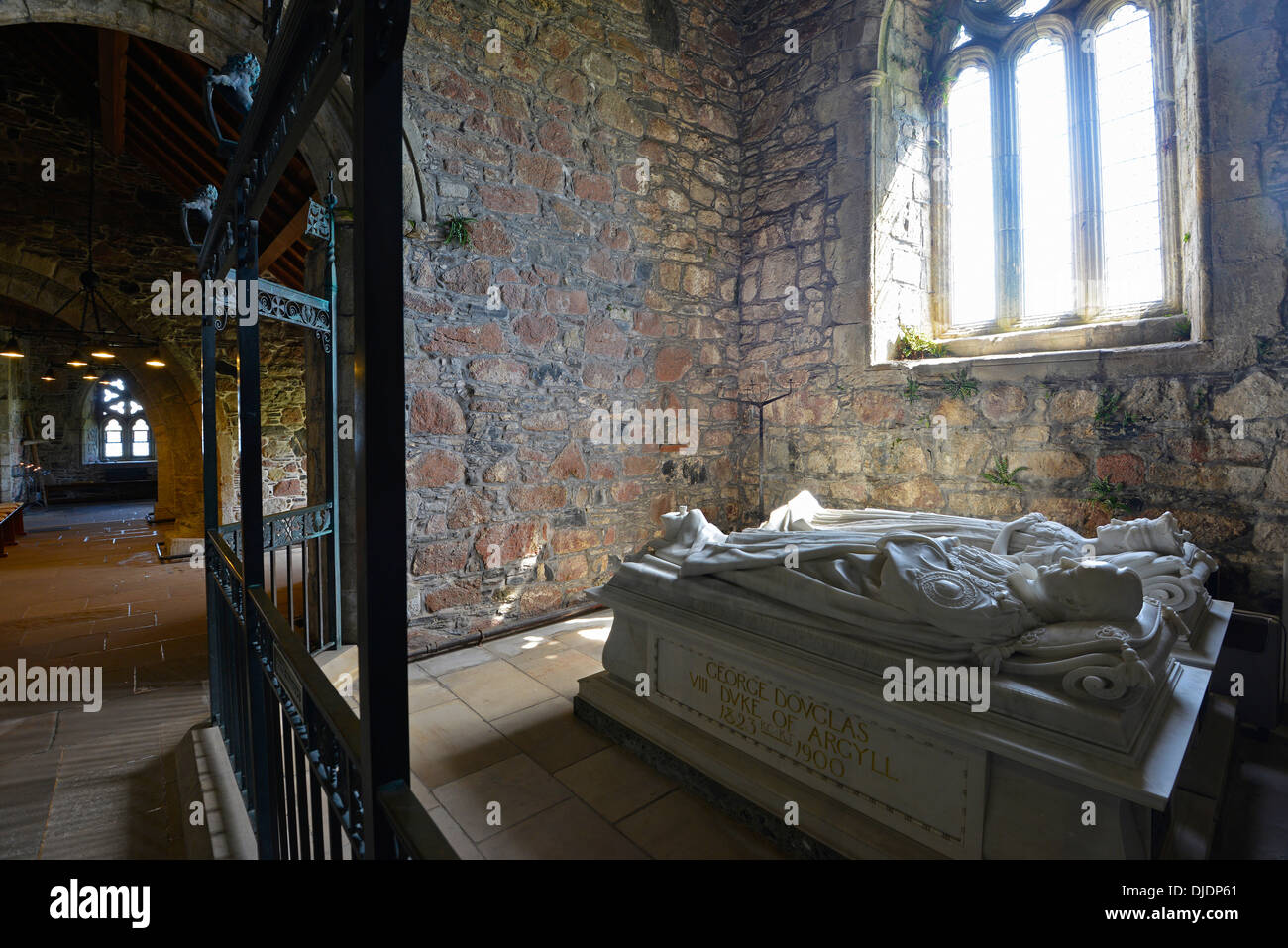 Chapel and tomb of the 8th Duke of Argyll of the Christian Iona Abbey ...