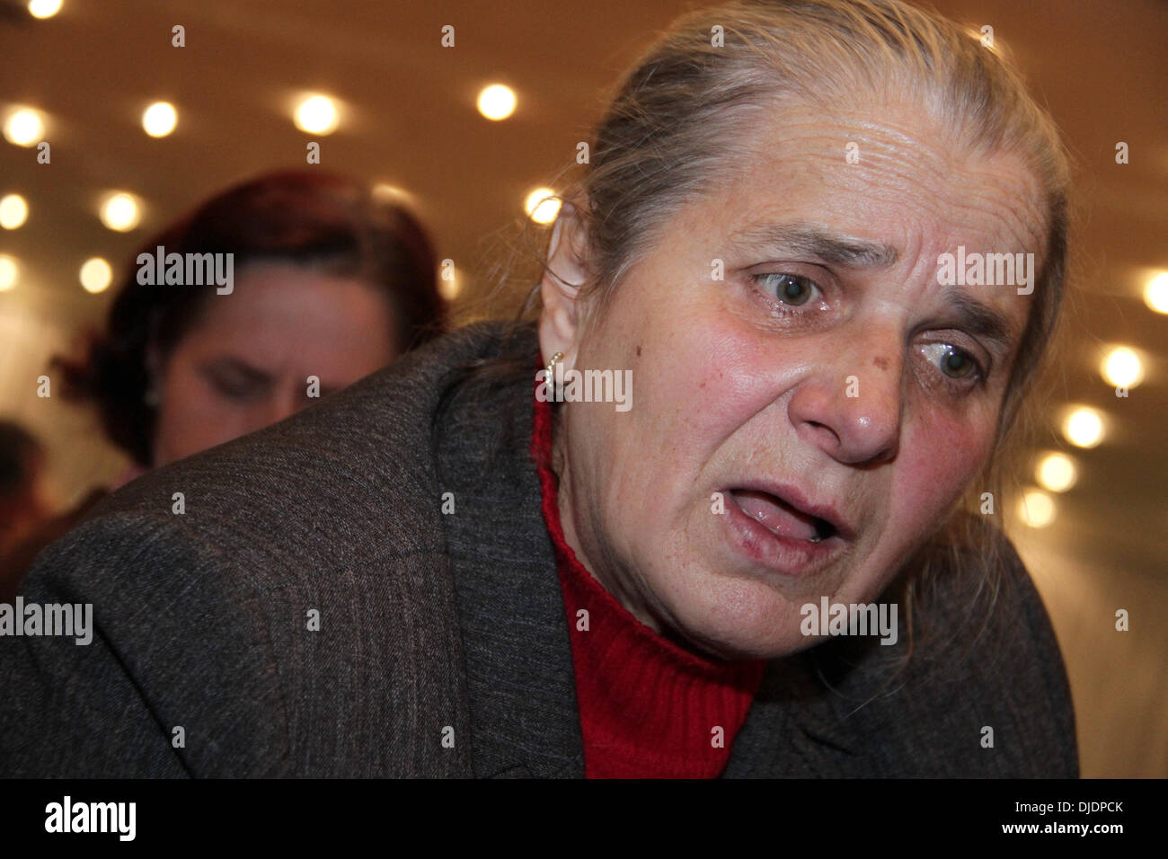Sarajevo, Bosnia-Herzegovina. 27th Nov, 2013. Hatidza Mehmedovic from ...