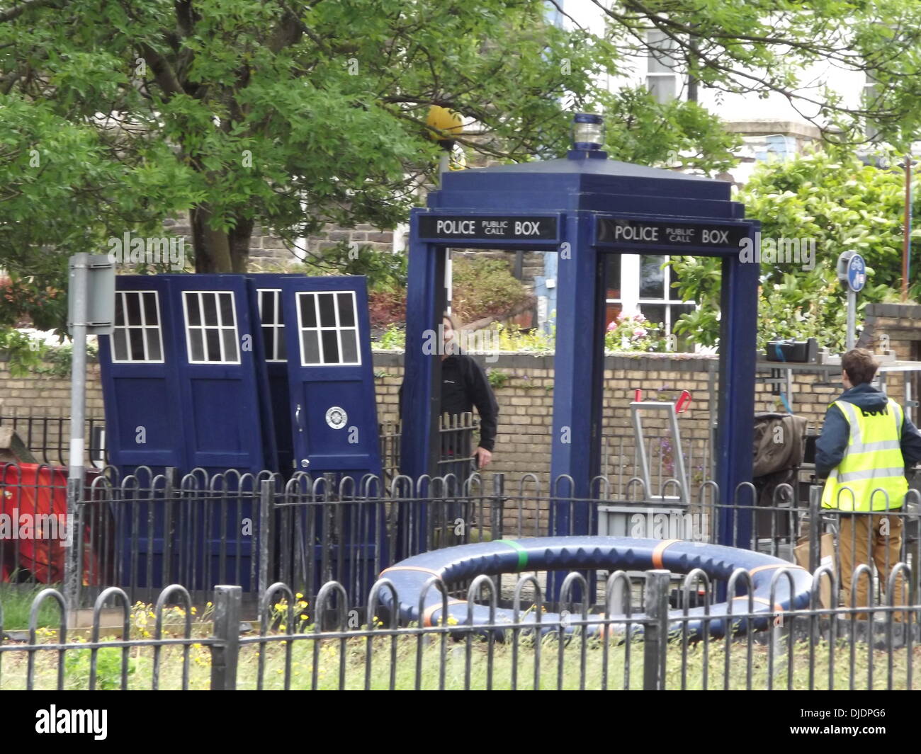 Tardis bbc hi-res stock photography and images - Alamy