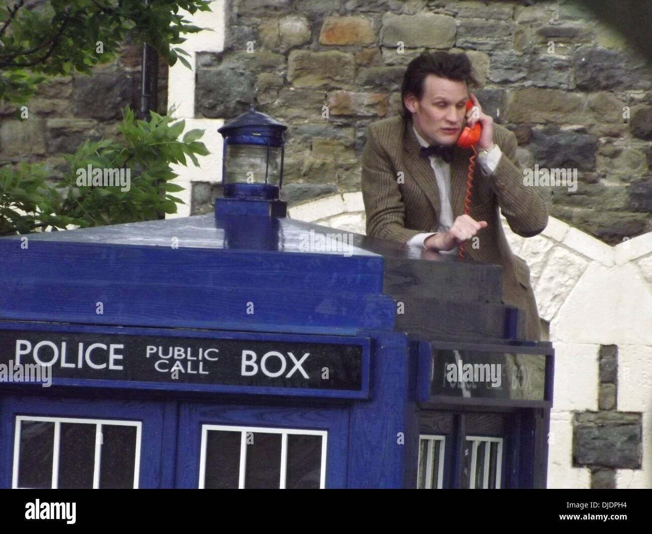 Tardis doctor who scene hi-res stock photography and images - Alamy