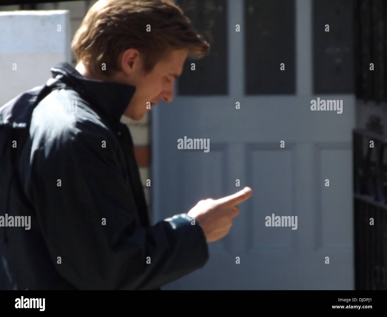 Arthur Darvill Arthur Darvill films one of his final scenes as Rory ...