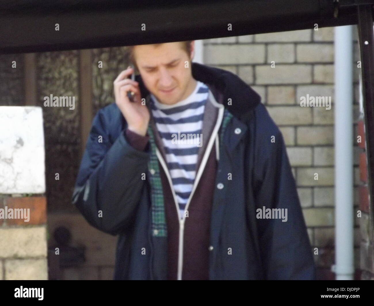 Arthur Darvill Arthur Darvill films one of his final scenes as Rory ...