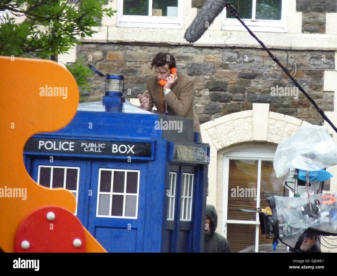Tardis doctor who scene hi-res stock photography and images - Alamy