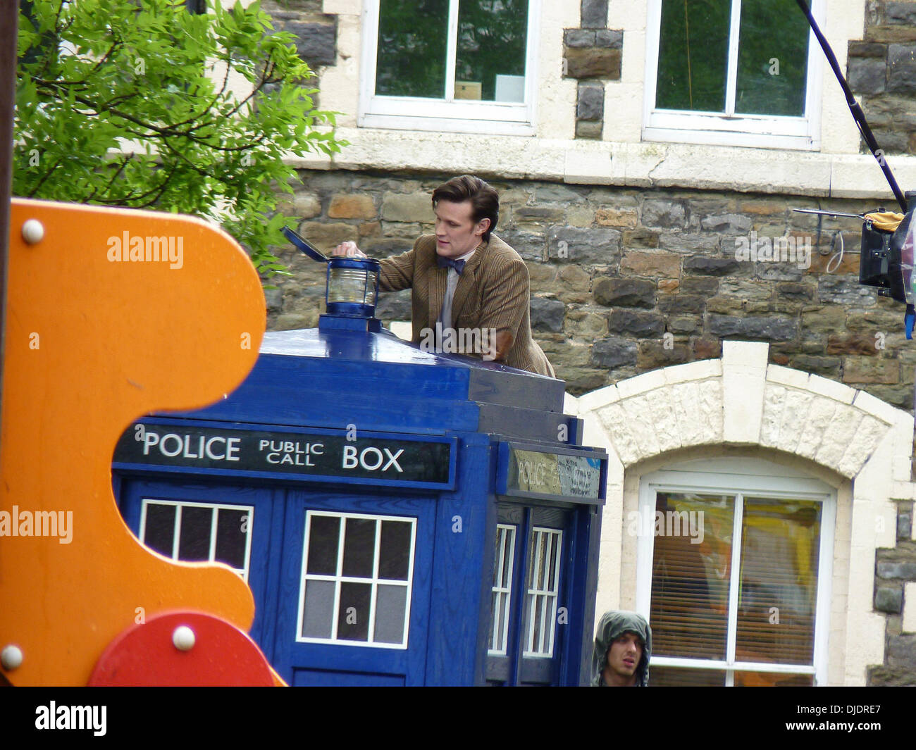 Tardis doctor who scene hi-res stock photography and images - Alamy