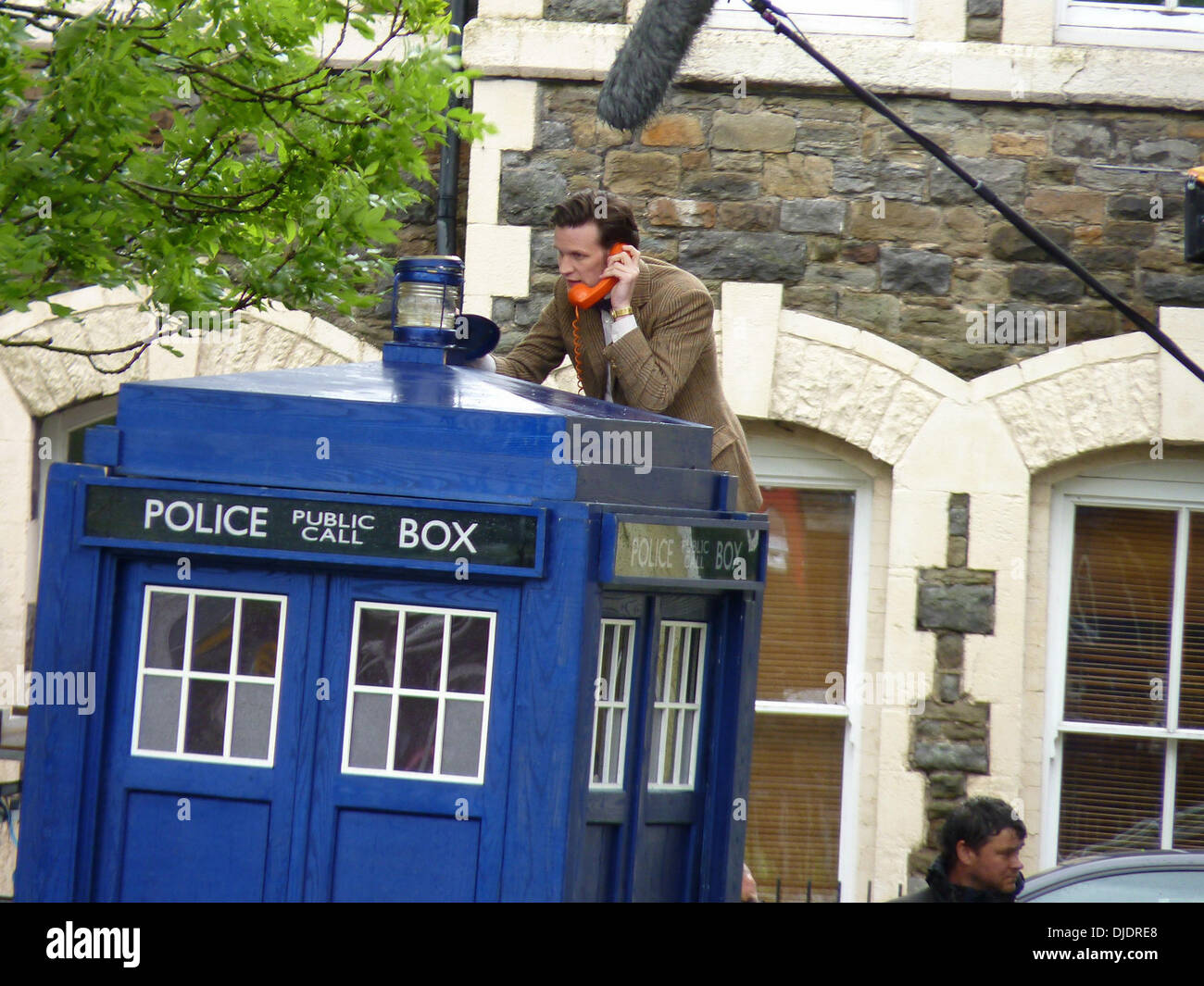 Tardis doctor who scene hi-res stock photography and images - Alamy