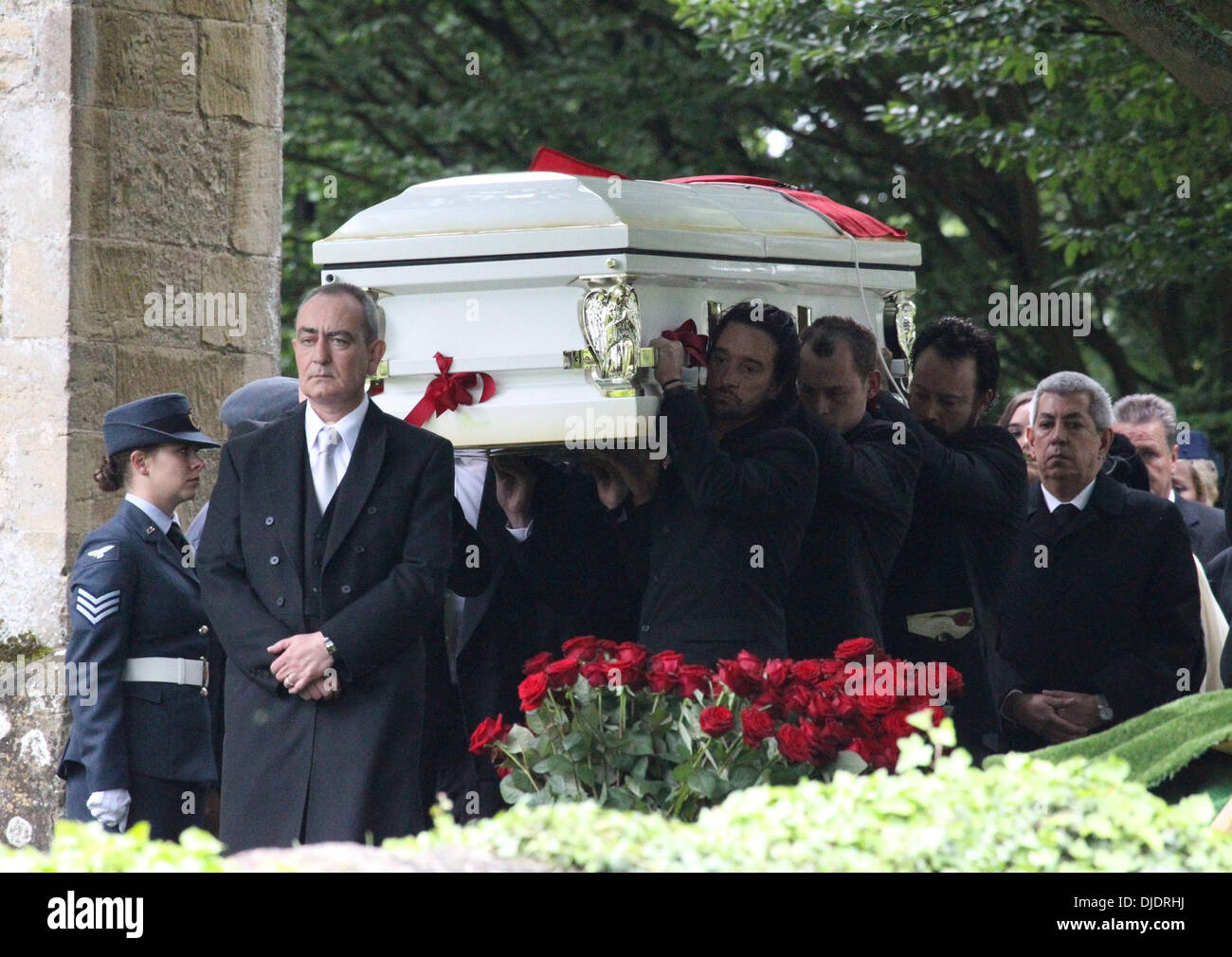 Robin gibb funeral hi-res stock photography and images - Alamy