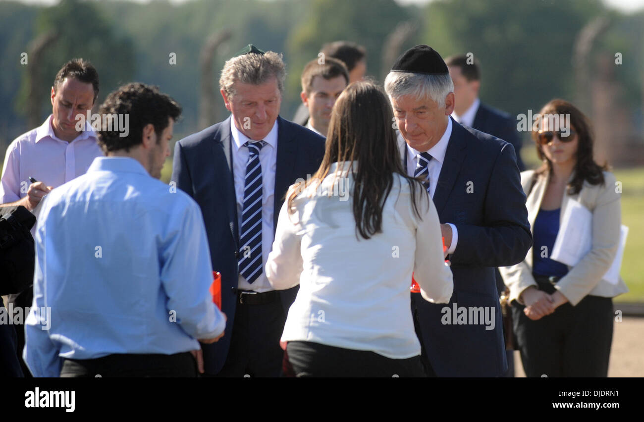 Roy Hodgson and David Bernstein The England national football team ...