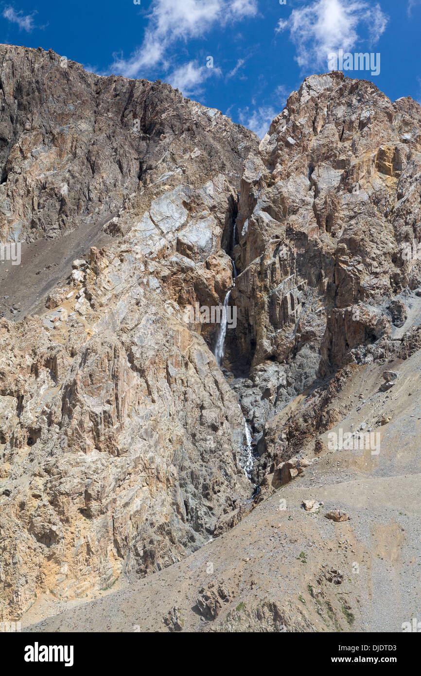 Waterfall in Barskoon valley, Kirghizia Stock Photo - Alamy