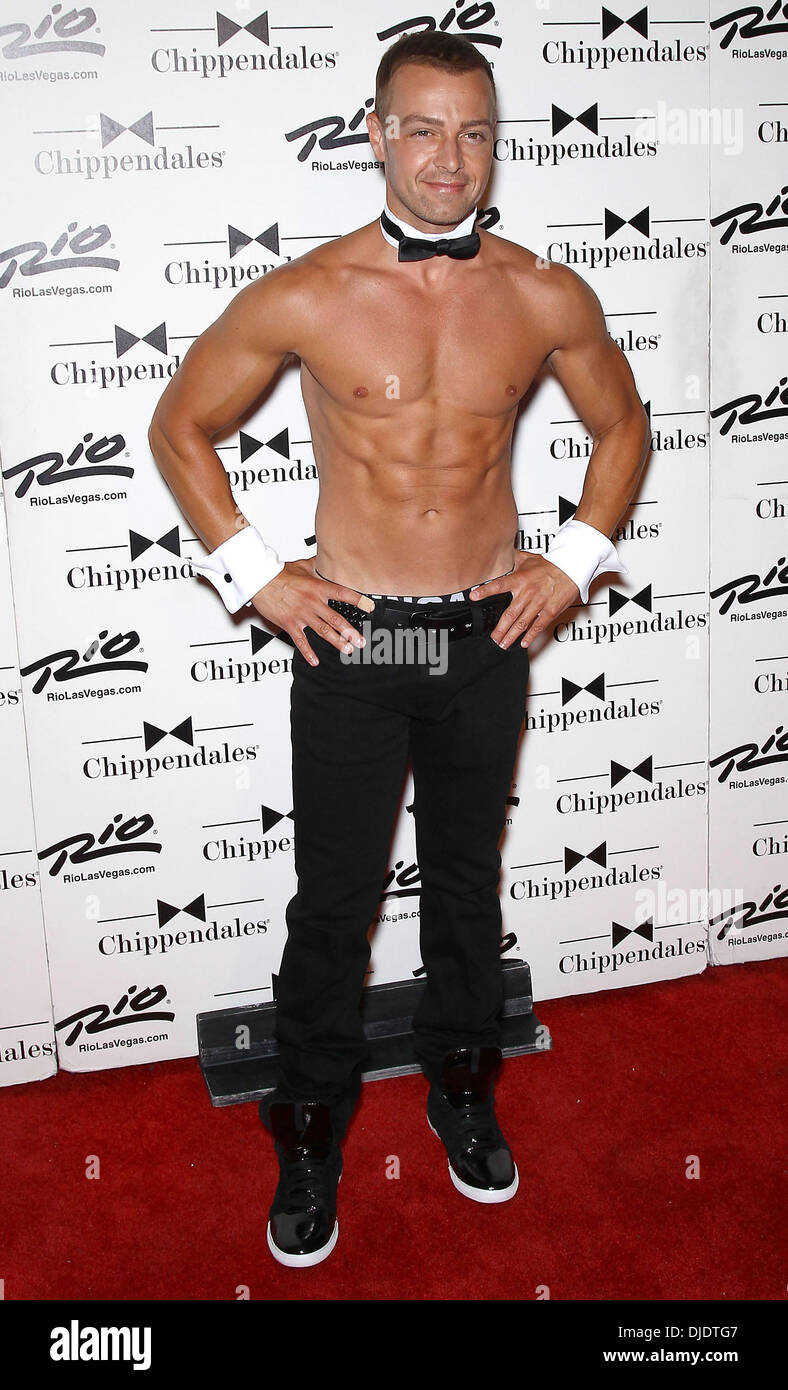 Joey Lawrence The Chippendales welcome new guest star Joey Lawrence at ...