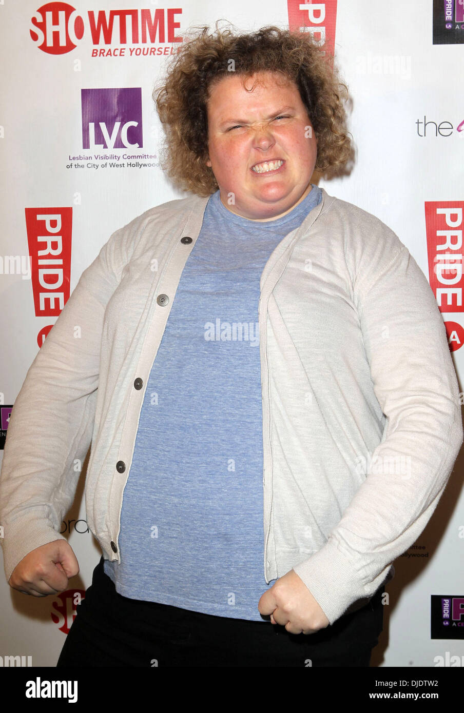 Fortune Feimster LA Pride 2012 - Purple Party held at The West ...