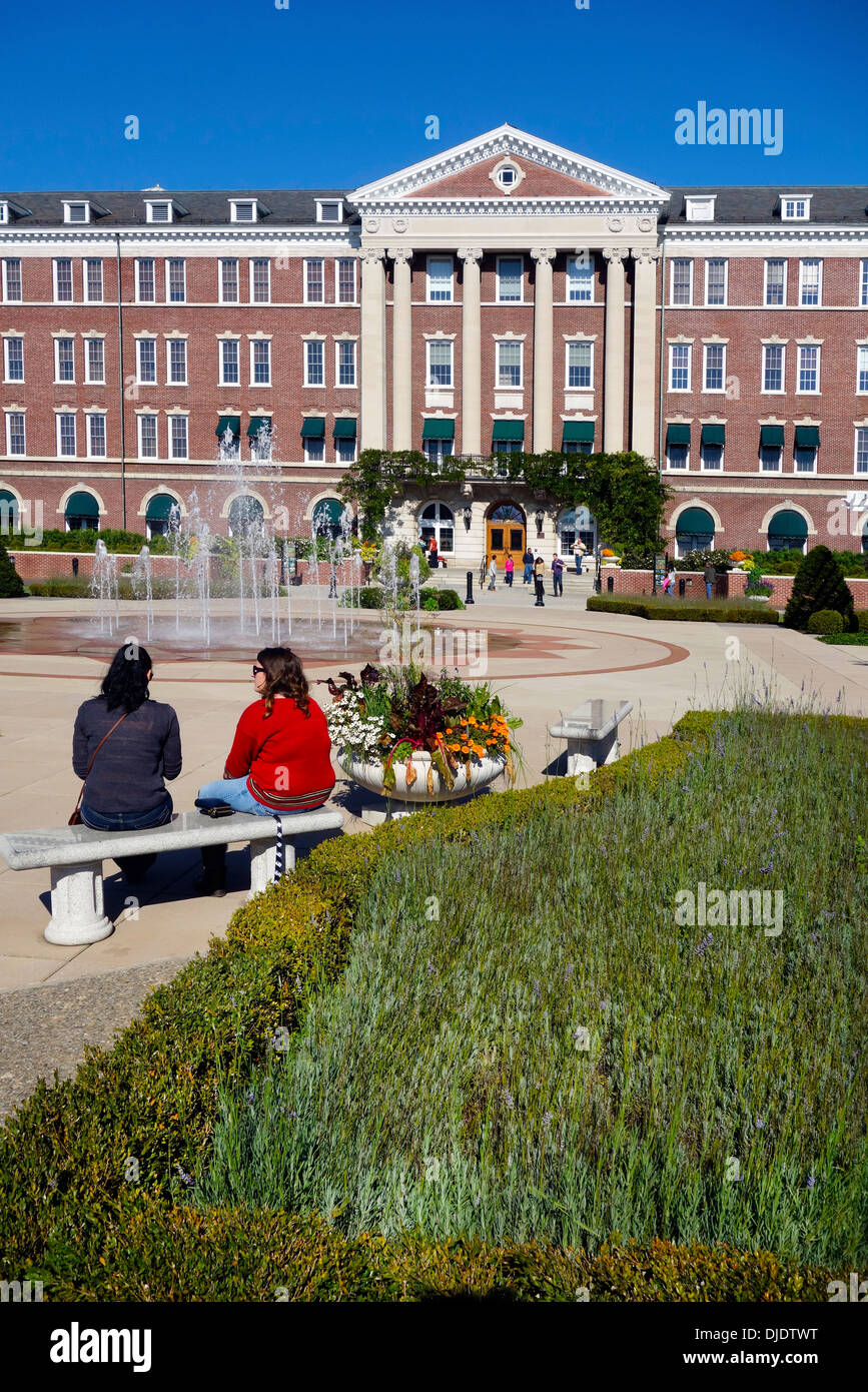 the Culinary Institute of America building in Hyde Park NY Stock Photo ...
