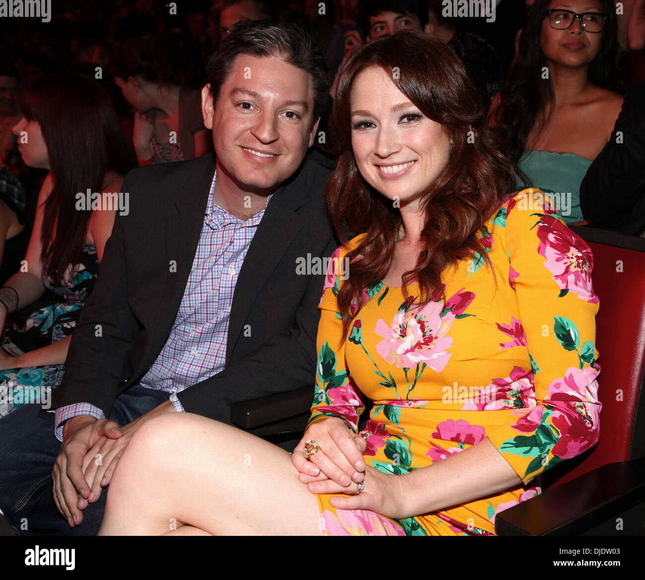 Ellie Kemper MTV Movie Awards at Universal Studios - Audience Los ...