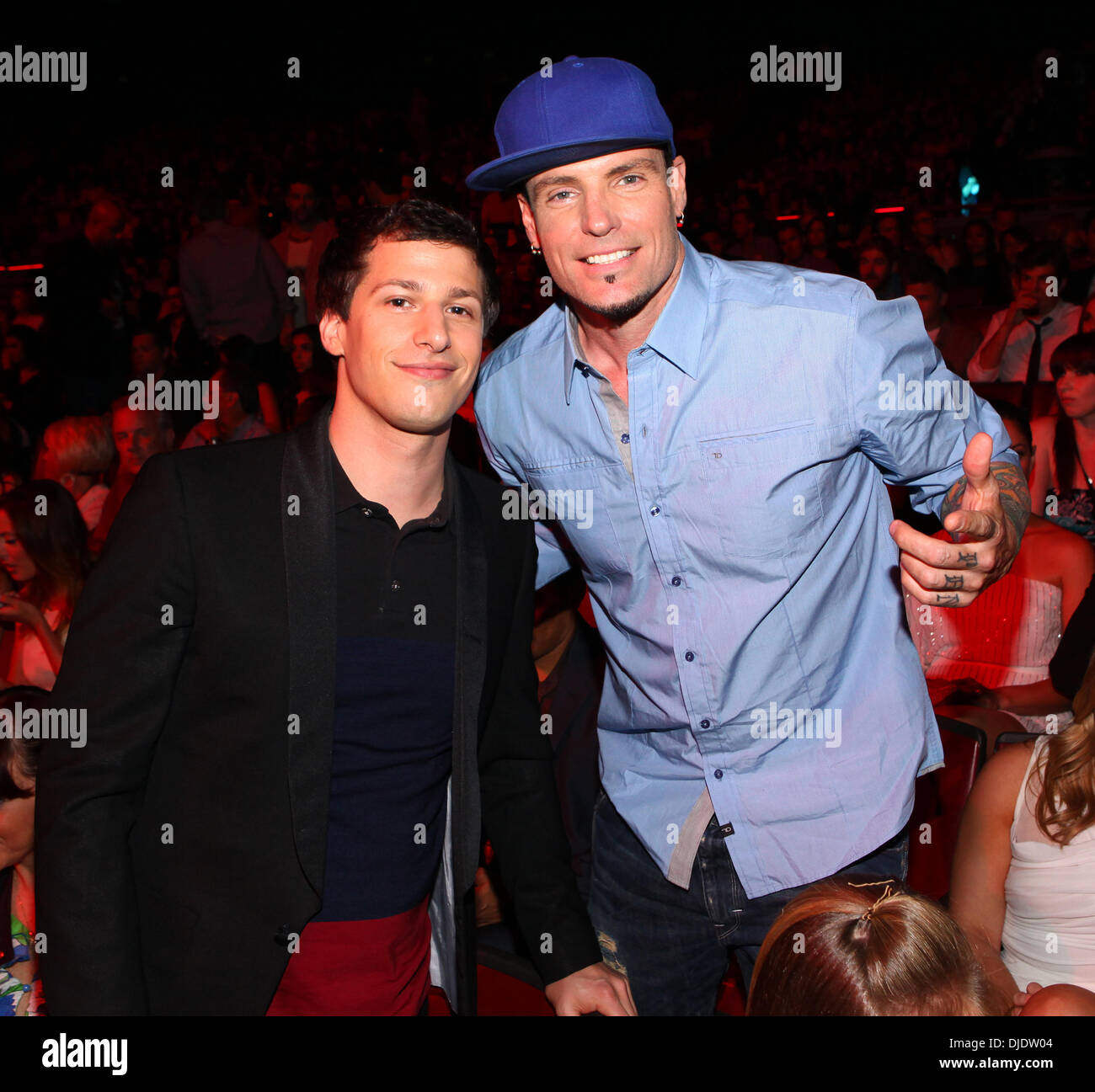 Andy Samberg and Vanilla Ice MTV Movie Awards at Universal Studios ...