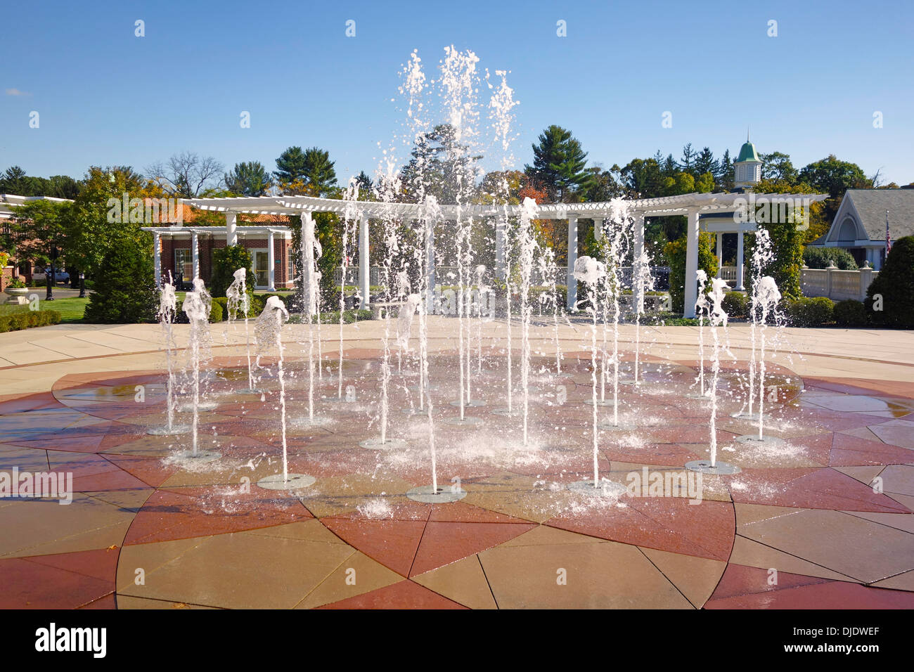 the Culinary Institute of America building in Hyde Park NY Stock Photo ...