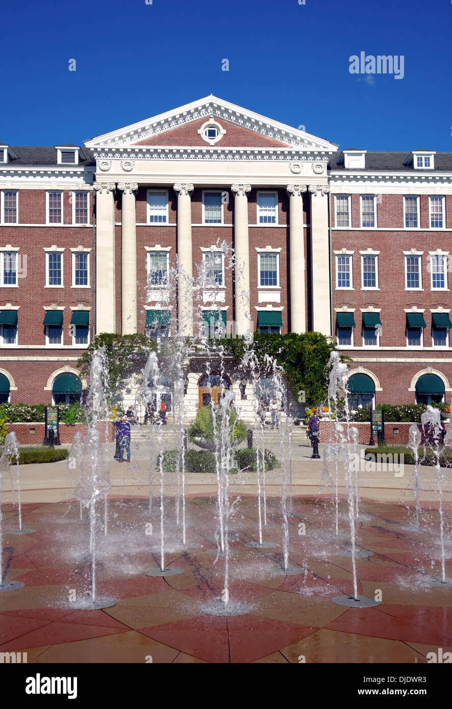 the Culinary Institute of America building in Hyde Park NY Stock Photo ...
