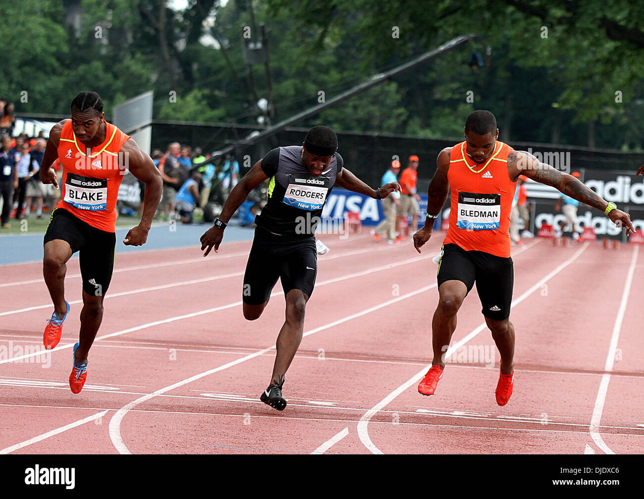 Icahn stadium hi-res stock photography and images - Alamy