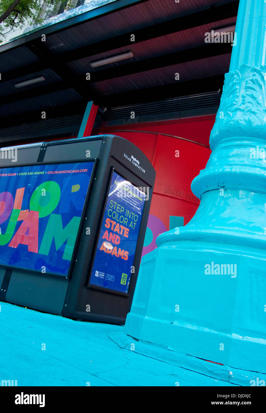 Colour in the streets of Chicago Artist Jessica Stockholder's ...