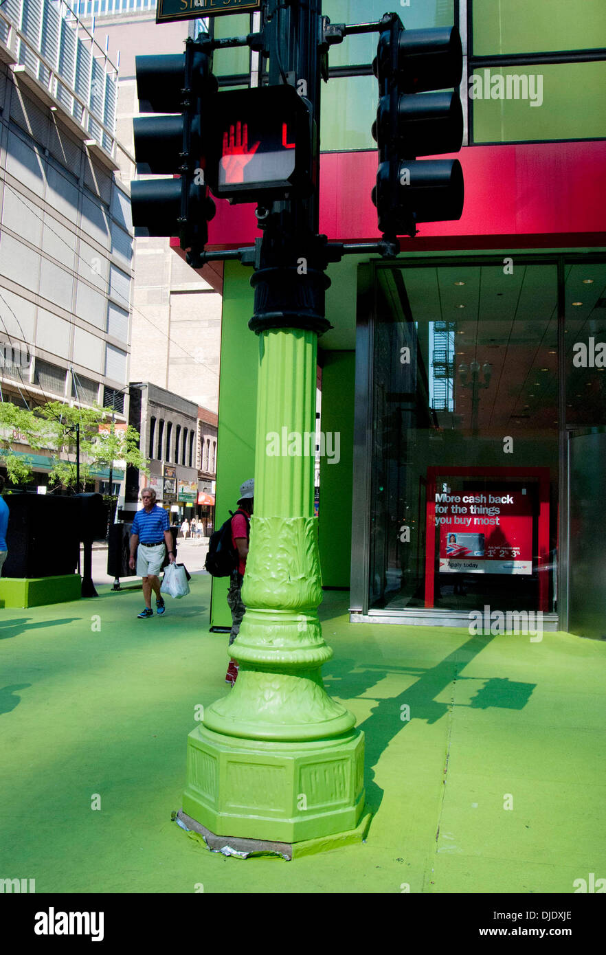 Colour in the streets of Chicago Artist Jessica Stockholder's ...